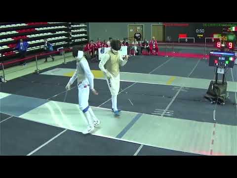 Euro Champs 2025 JMF - L16 - Aleksandr Kerik RUS v Mattia De Cristofaro ITA