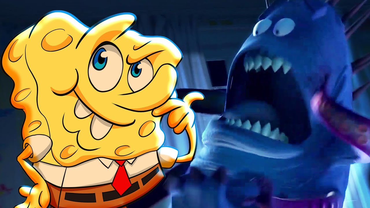 Spongebob in Monster Inc crossover 2 - YouTube