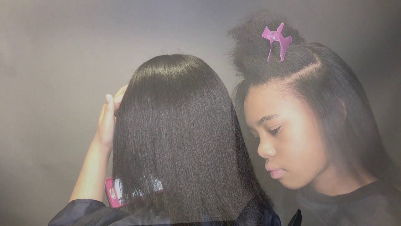 TnC -76 ♡ Kids Silk Press - Is it Worth Pressing a 9-year-Olds Hair ...