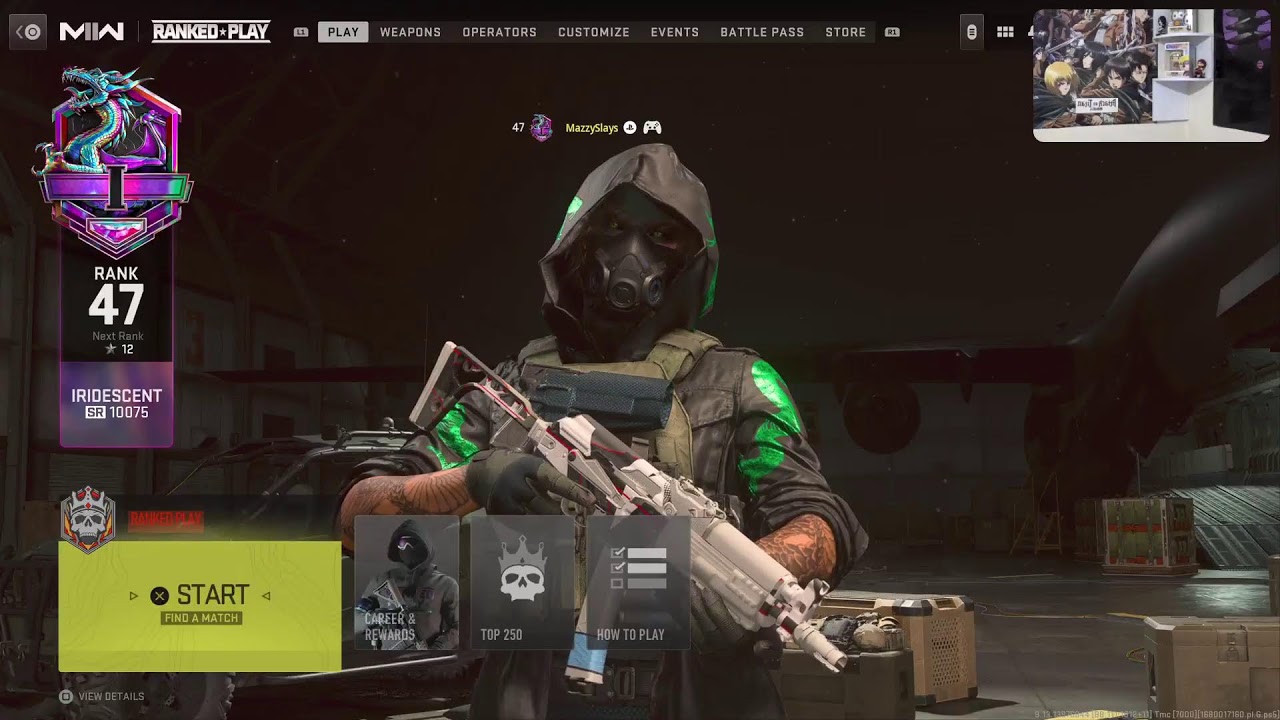 Iridescent Ranked Call of Duty Modern Warfare 2 (2022) #callofduty # ...