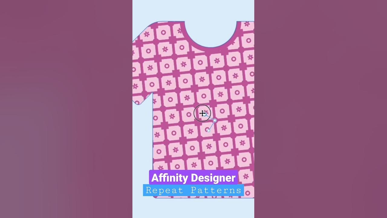Affinity Designer Tutorial. Repeat patterns & POD. #affinitydesigner #affinity #patterns - YouTube