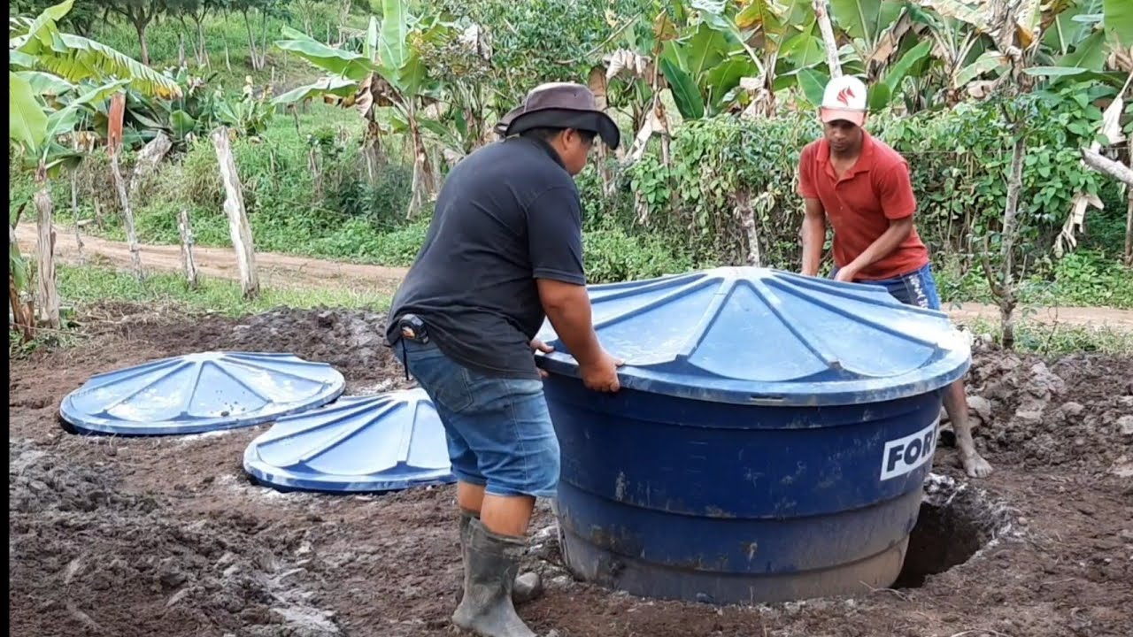 Fossa Séptica Bio Digestora Aprenda o Passo a Passo (Parte 2) - YouTube