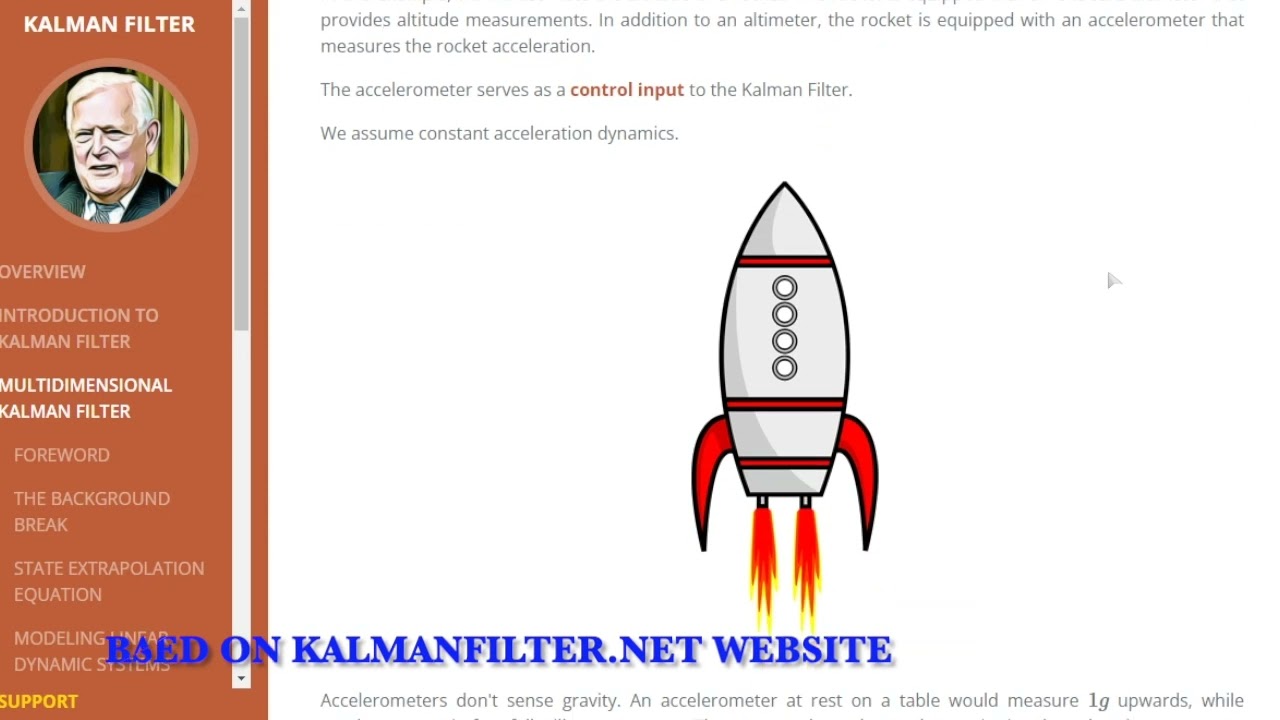 Kalman Filter Rocket altitude estimation - LabVIEW code - YouTube