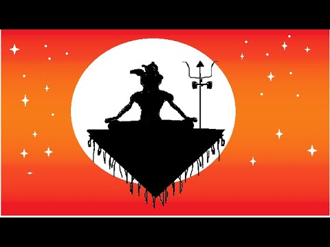 Mahadev drawing on ms paint | paint in computer | Shivratri drawing ...