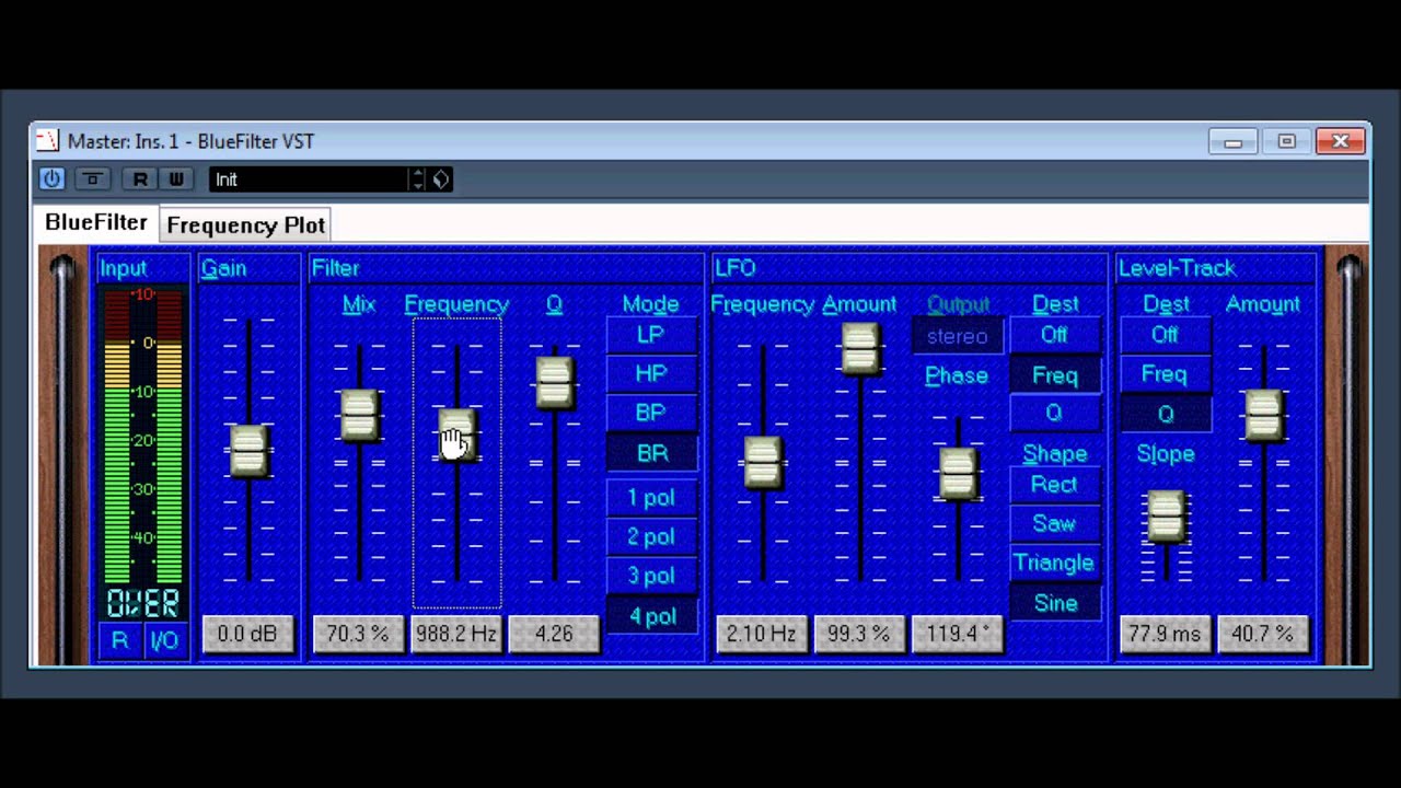 Blue Filter by DigiLogue / BlueLine PlugIns - YouTube