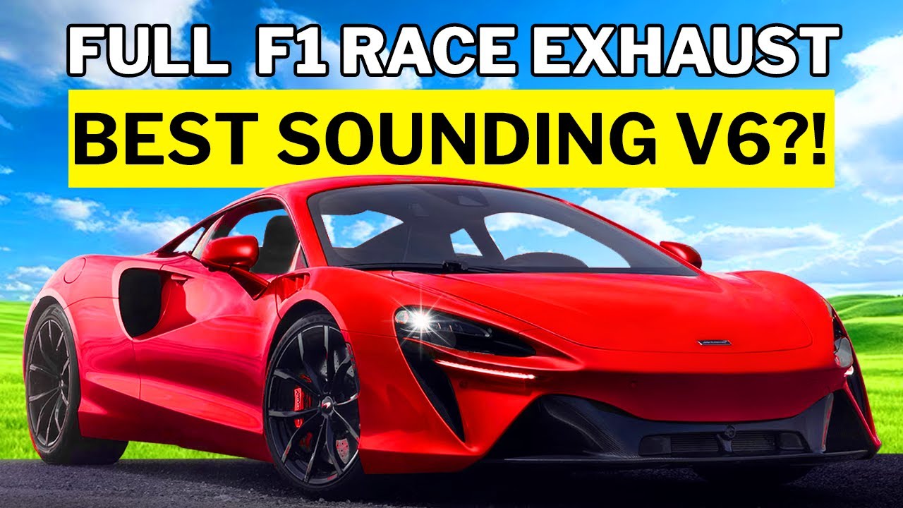WE FIXED THE MCLAREN ARTURA! Valvetronic Designs Free Flow Race Exhaust ...