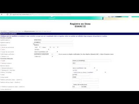 Tutorial registro CENEVAL 2019