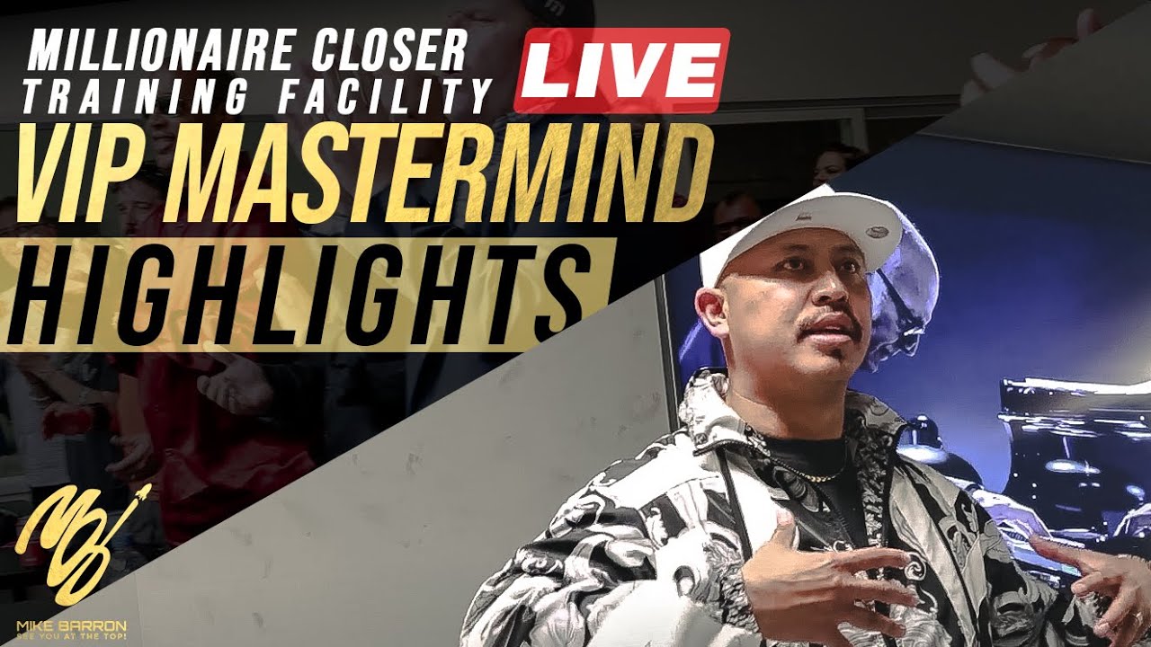 Millionaire Closer Training Facility Live Mastermind Highlights - YouTube
