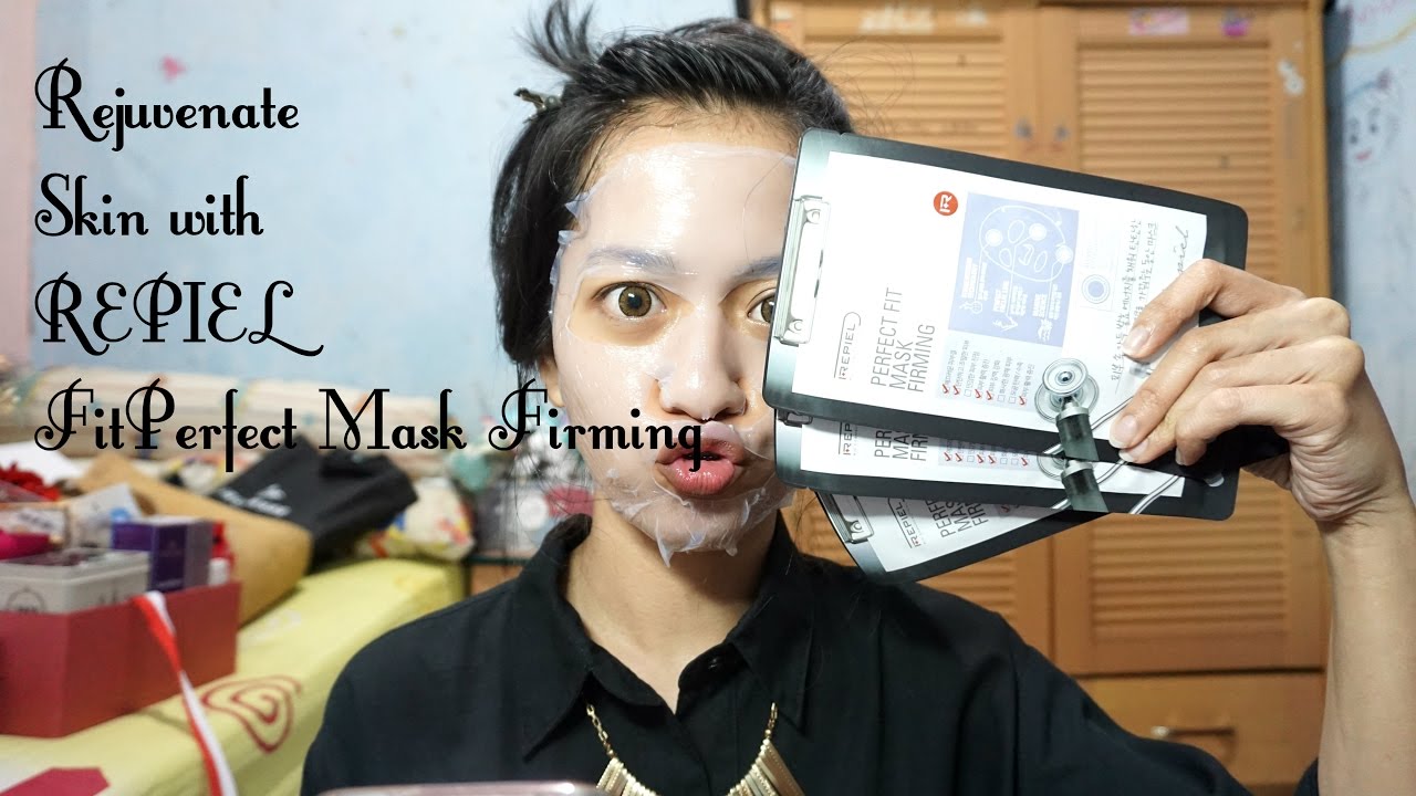 Rejuvenate Skin with REPIEL Perfect Fit Mask Firming - YouTube