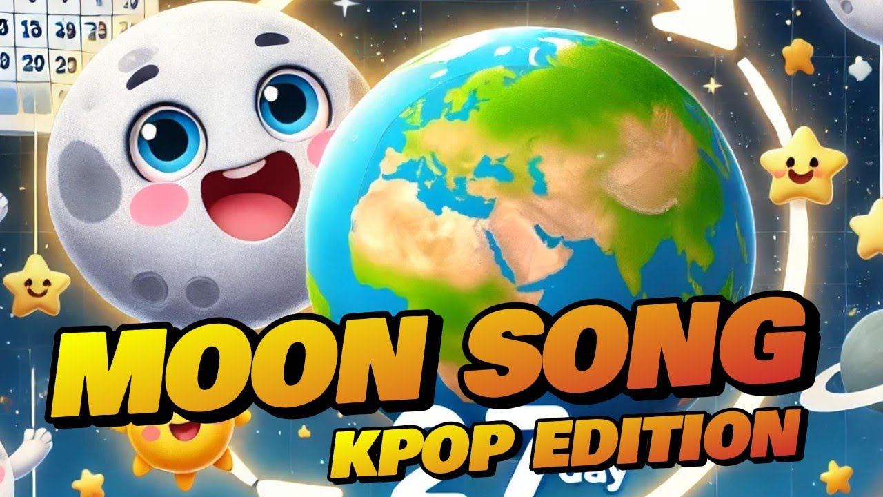 Moon Song For Kids | Learn About Moon | Nursery Rhymes | Sing Along ...