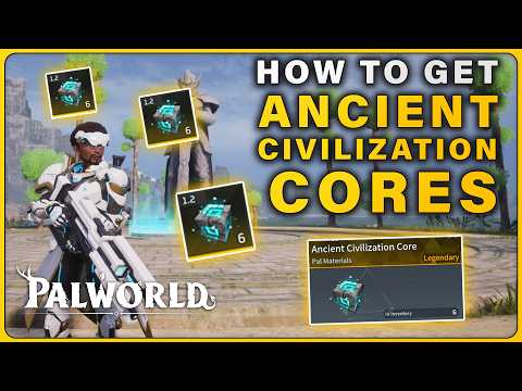 How to Get Ancient Civilization Cores | Farming Methods in Palworld 1.0