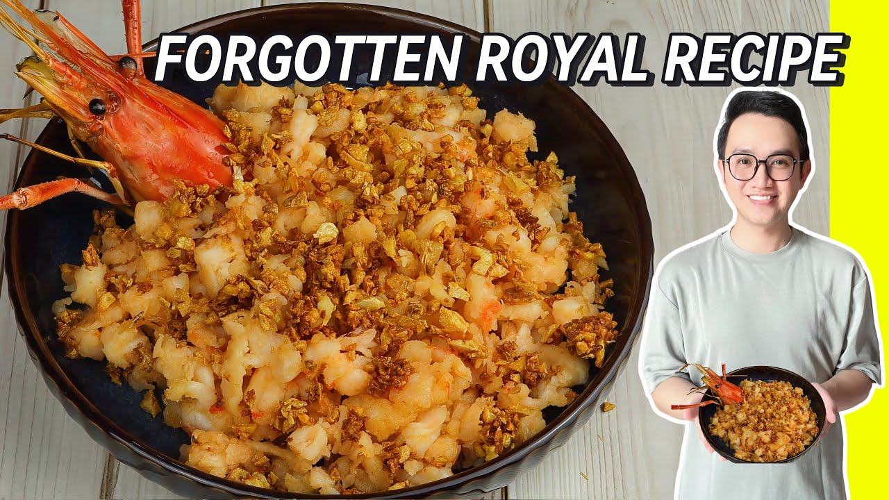 DELICIOUS FORGOTTEN ROYAL RECIPE (FRESHWATER PRAWNS) | A Step-by-Step ...