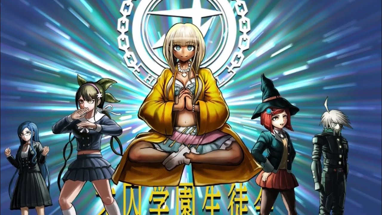 tsumugi and tenko and k1bo +angie edit-bloody mary drv3 spoiler - YouTube