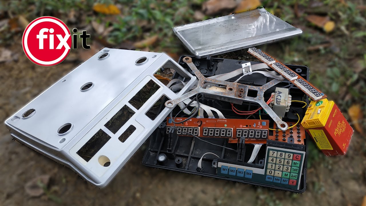 Restoration of Electronic Weighing Scale | How to fix Weight Scale at ...