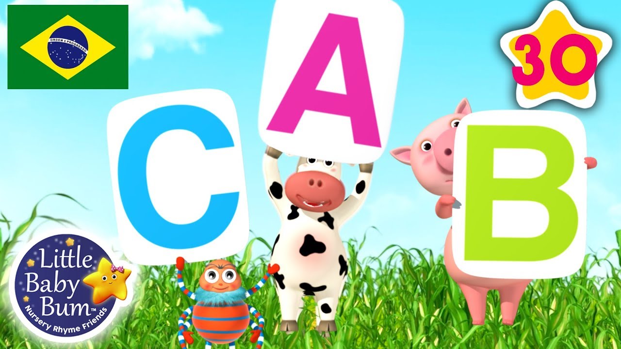 Desenho para Bebe | ABC Pulando | Canções para Bebe | Little Baby Bum ...