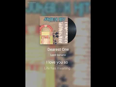 Dearest One by: Lord Soriano - YouTube