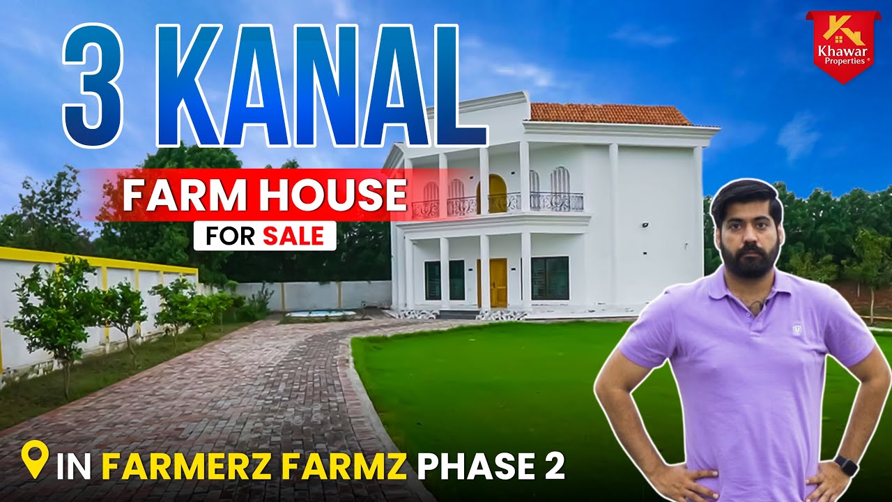 🔥 3 Kanal Farmhouse For Sale In Farmerz Farmz Phase 2 | Complete Guide ...