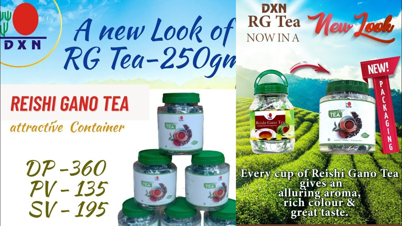 DXN Reishi Gano Tea Benefits of DXN Tea - YouTube