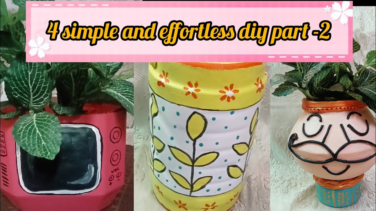 4 Simple and Effortless DIY Projects Using Everyday Household Items ...