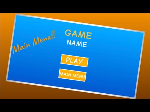 How To Make A Working Main Menu 2021 (Roblox Studio) - YouTube
