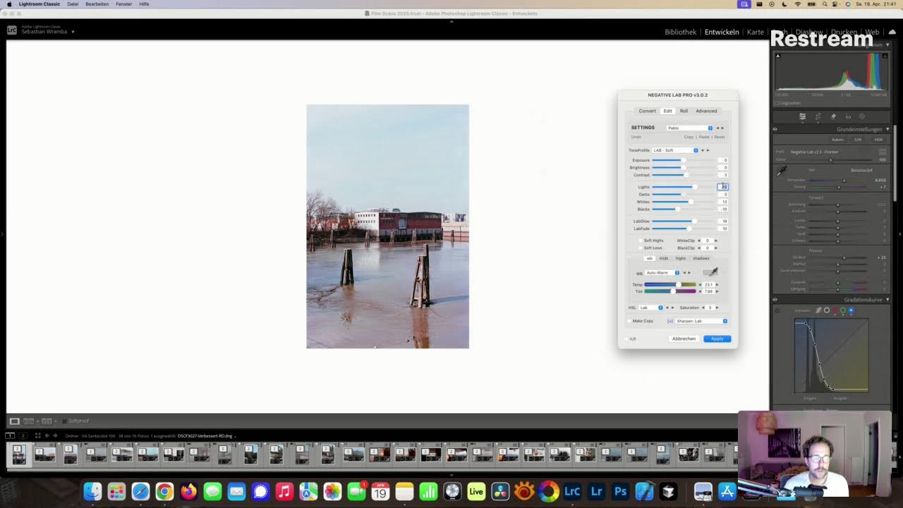 Negativ-Film mit DSLR scannen | Santacolor 100, Negative Lab Pro ...