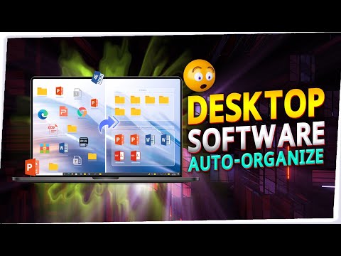 Free Fences Alternative | Organize Messy Windows Desktop icons With A Click | iTop Easy Desktop