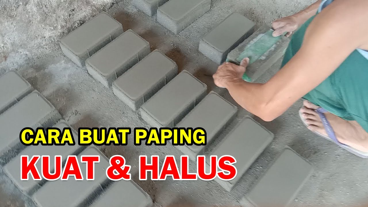 Cara Membuat Paping Kotak Halus dan Kuat, Lengkap Cetakan - YouTube