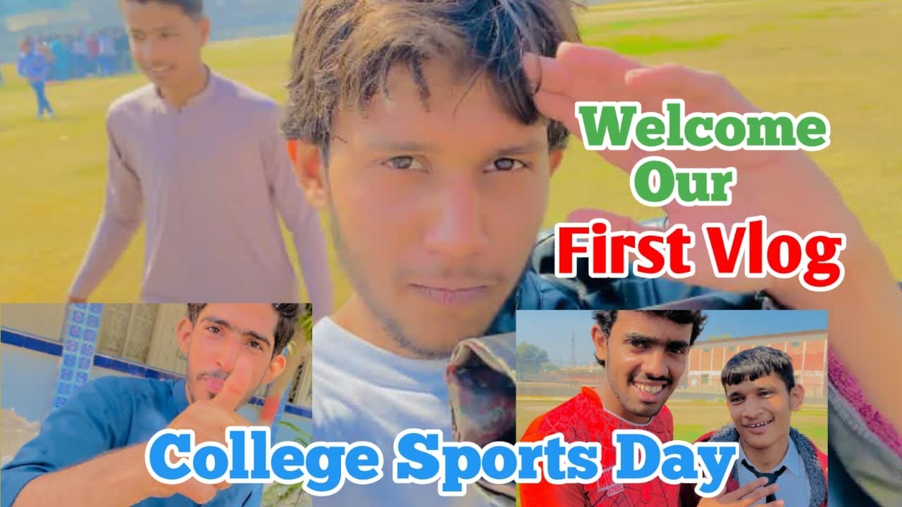 My first vlog | college sports day fun with friends 🤣🤣🤣 - YouTube