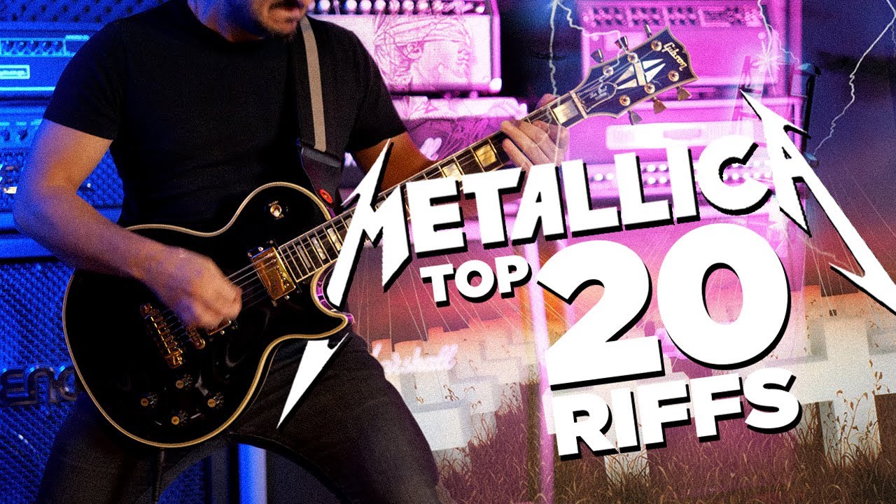 TOP 20 METALLICA RIFFS (with Tabs) - YouTube