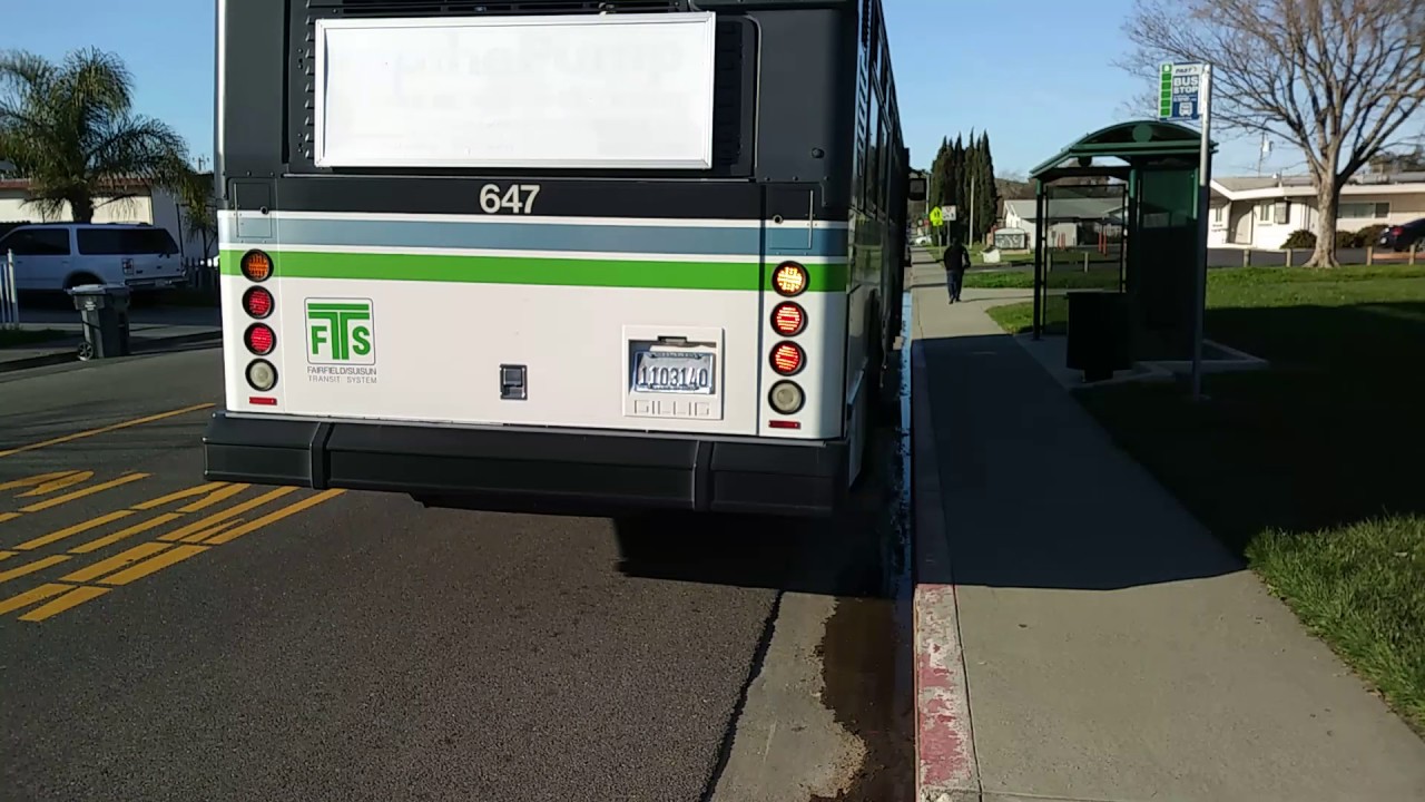 Fast Transit 647 on route 3N departing Fairfield and Stratford - YouTube