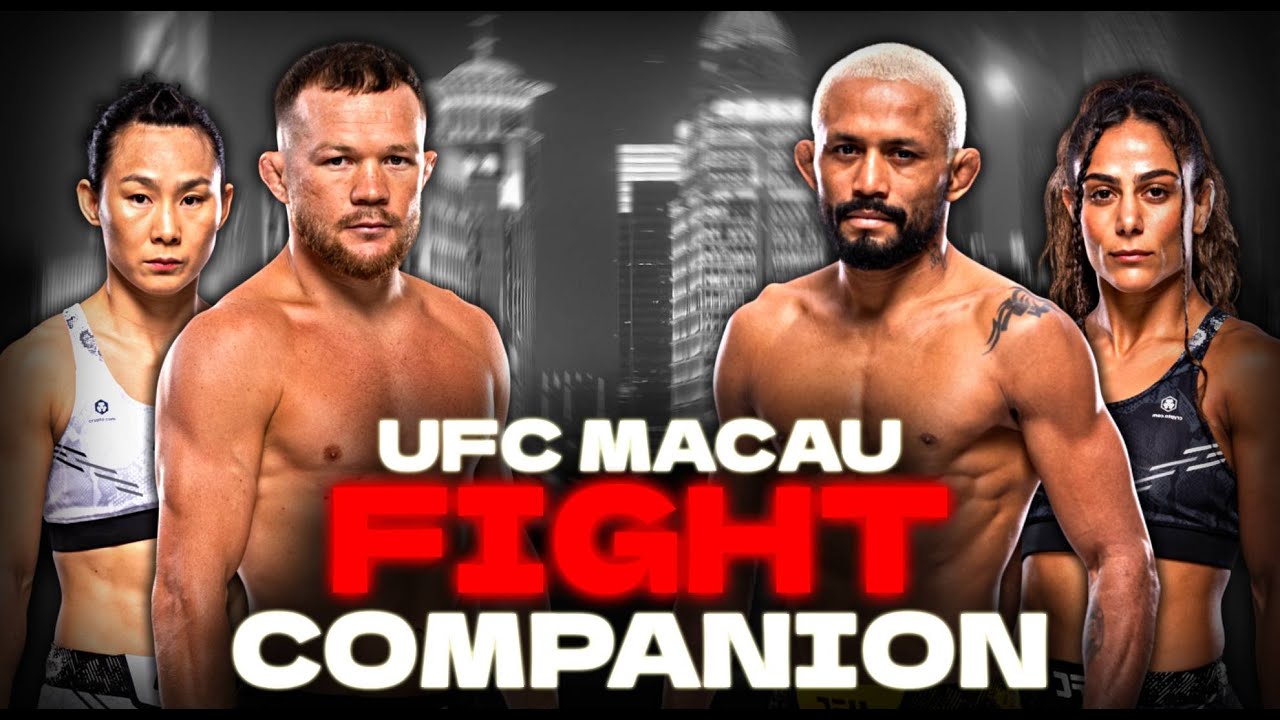 Live-Fight Companion | UFC Macau | Yan vs Figueiredo | #ufcmacau - YouTube
