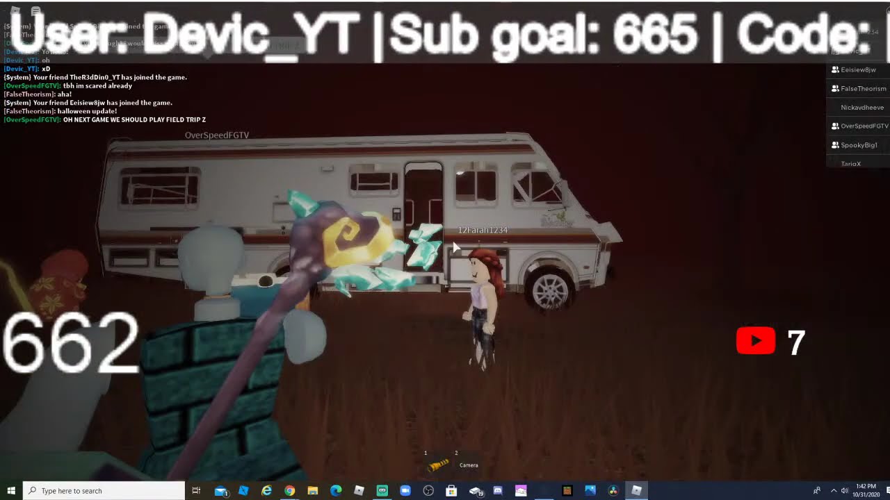 Happy Halloween Stream! | Roblox | Devic_YT - YouTube