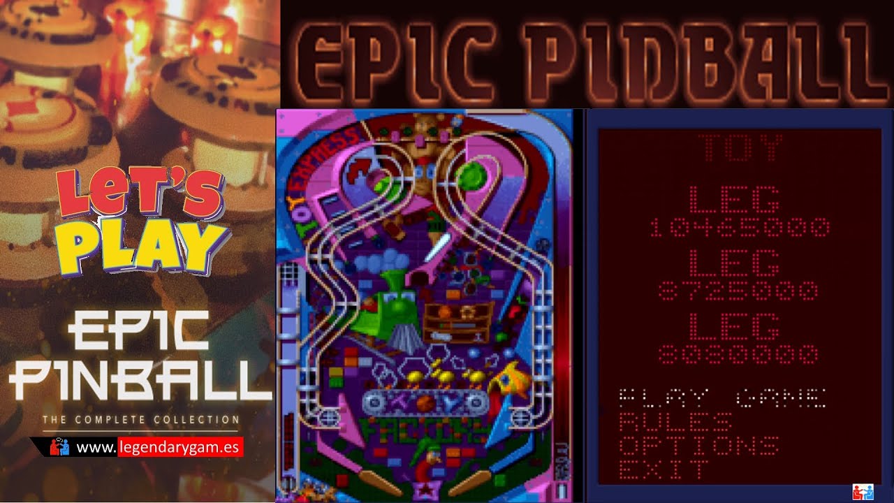 Epic Pinball - Toy Factory - (1993) - DOS - PC - Complete Collection in ...