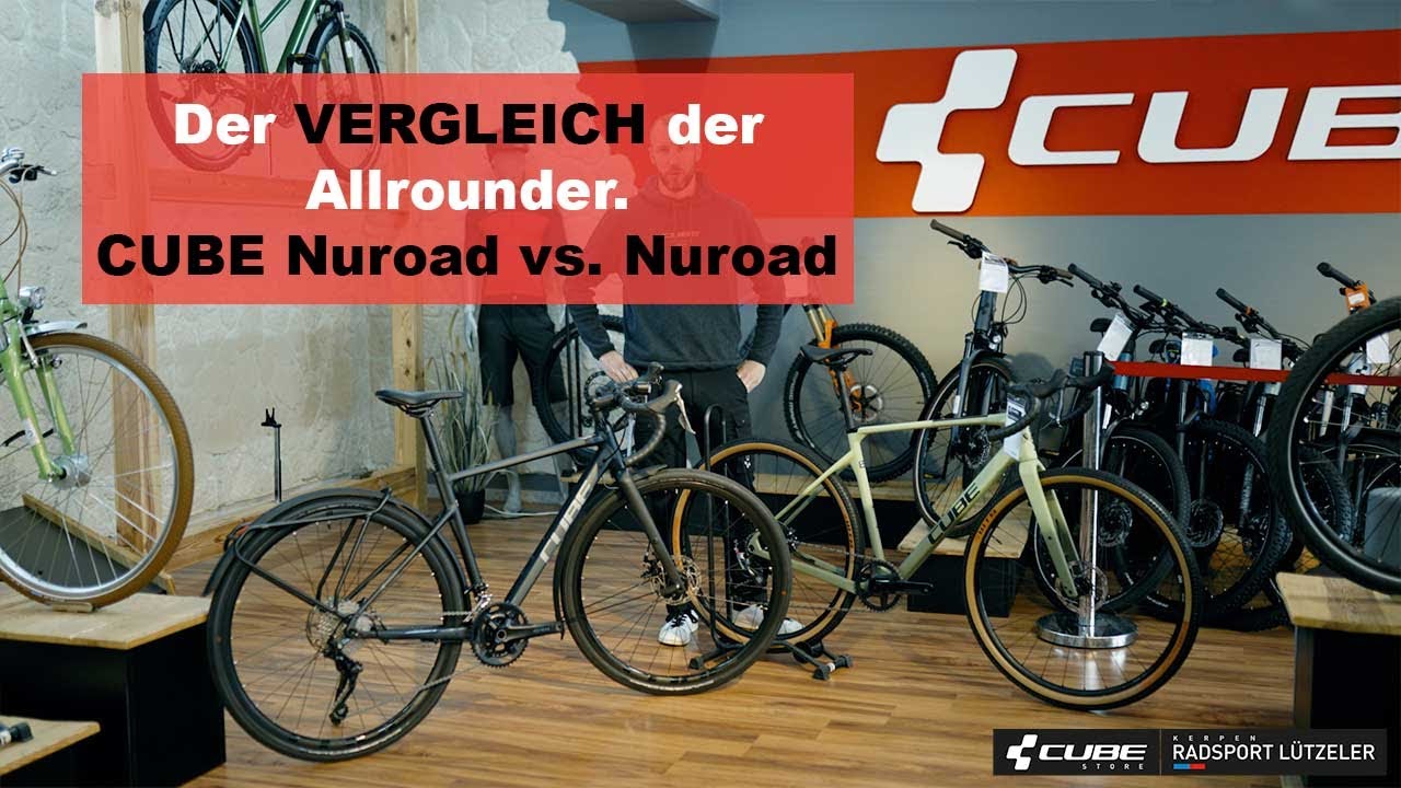 CUBE Nuroad SLX vs. CUBE Nuroad Pro FE | Der Vergleich der beiden ...
