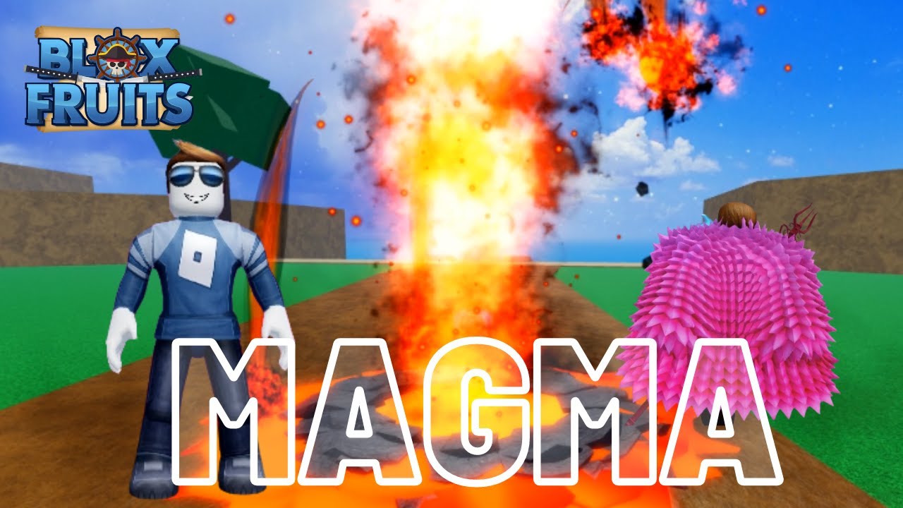 Noob to Pro MAGMA Devil Fruit Blox Fruits - YouTube