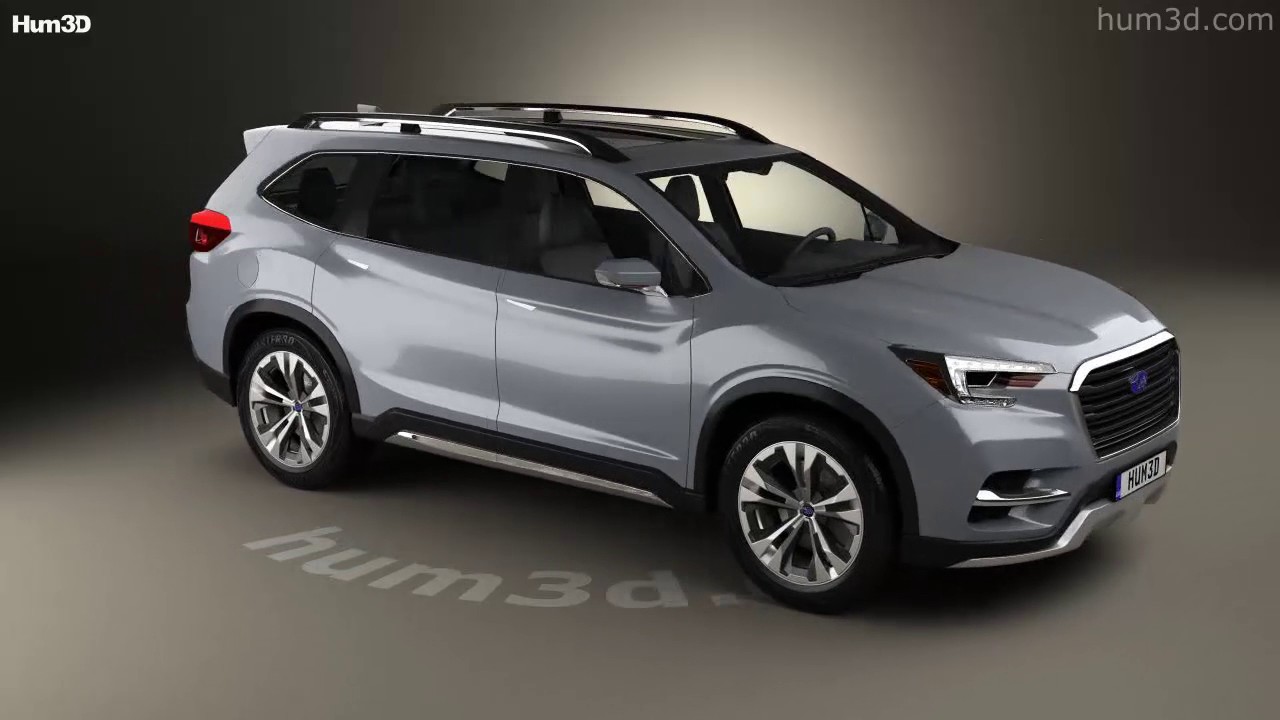 Subaru Ascent SUV 2017 3D model by Hum3D.com - YouTube
