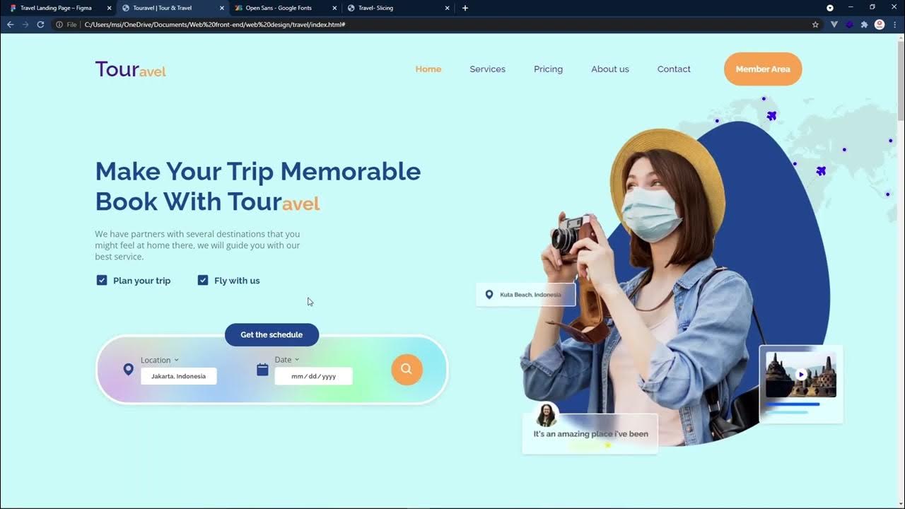 TUTORIAL SLICING DESAIN FIGMA KE HTML CSS - YouTube