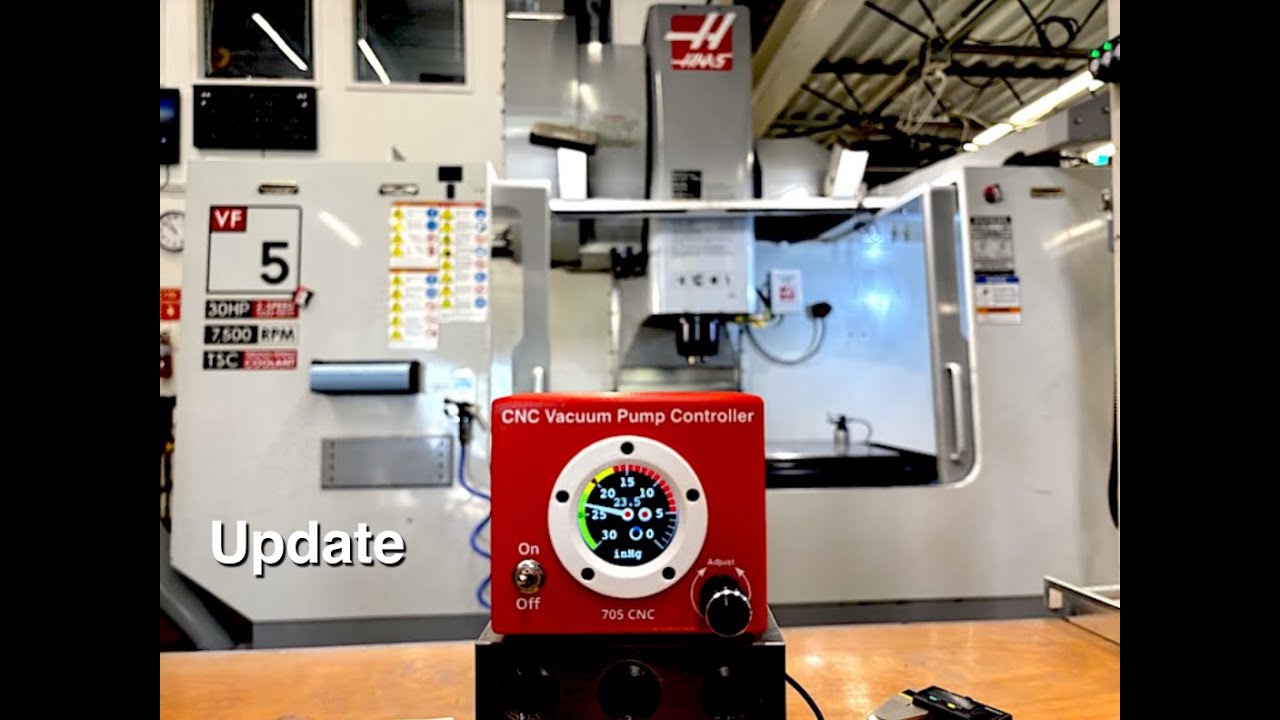 CNC Vacuum Pump Controller - Update - YouTube