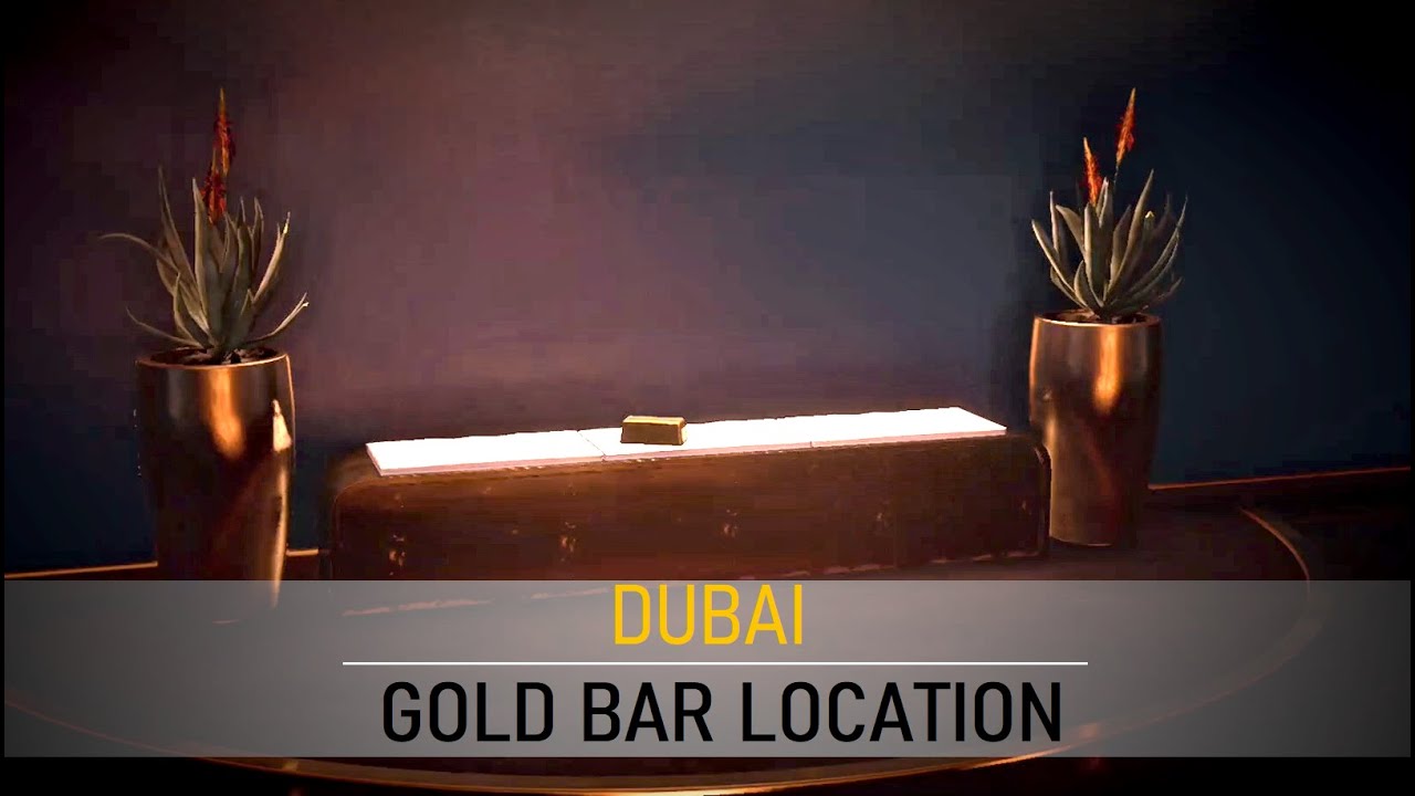 Hitman 3 - Dubai - Gold Bar Location - On Top of the World - YouTube