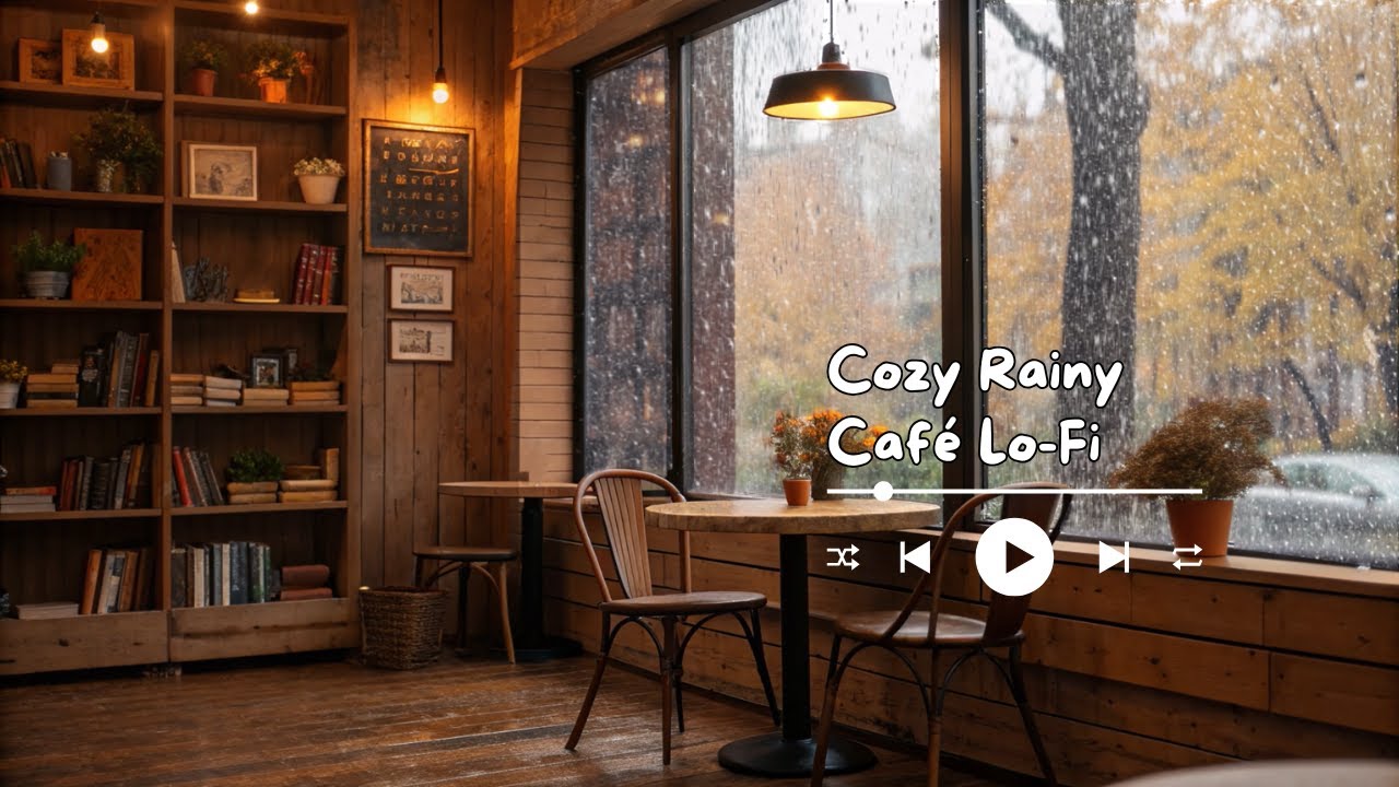 Cozy Autumn Rainy Café Lo-Fi 🍂☕ Study & Relaxing Beats - YouTube