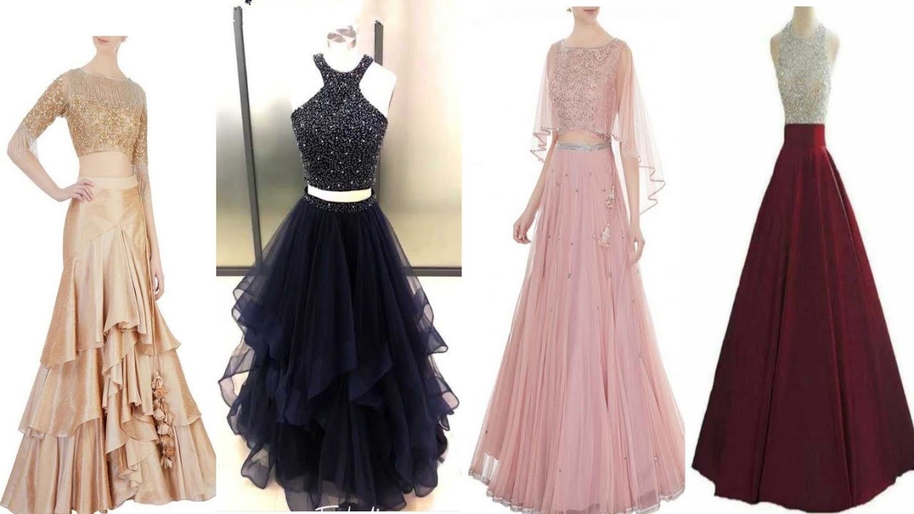 Beautiful Gown Design For Party Engagement Reception Gown ...