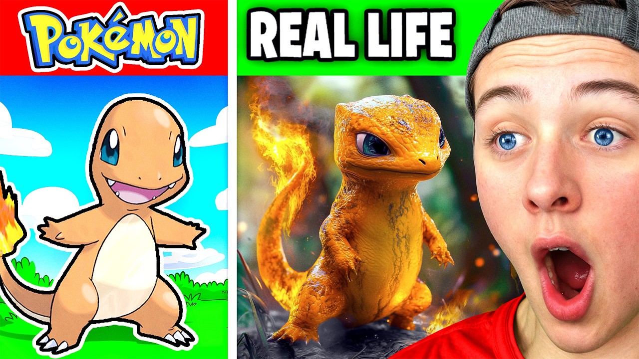 Pokemon In REAL LIFE - YouTube