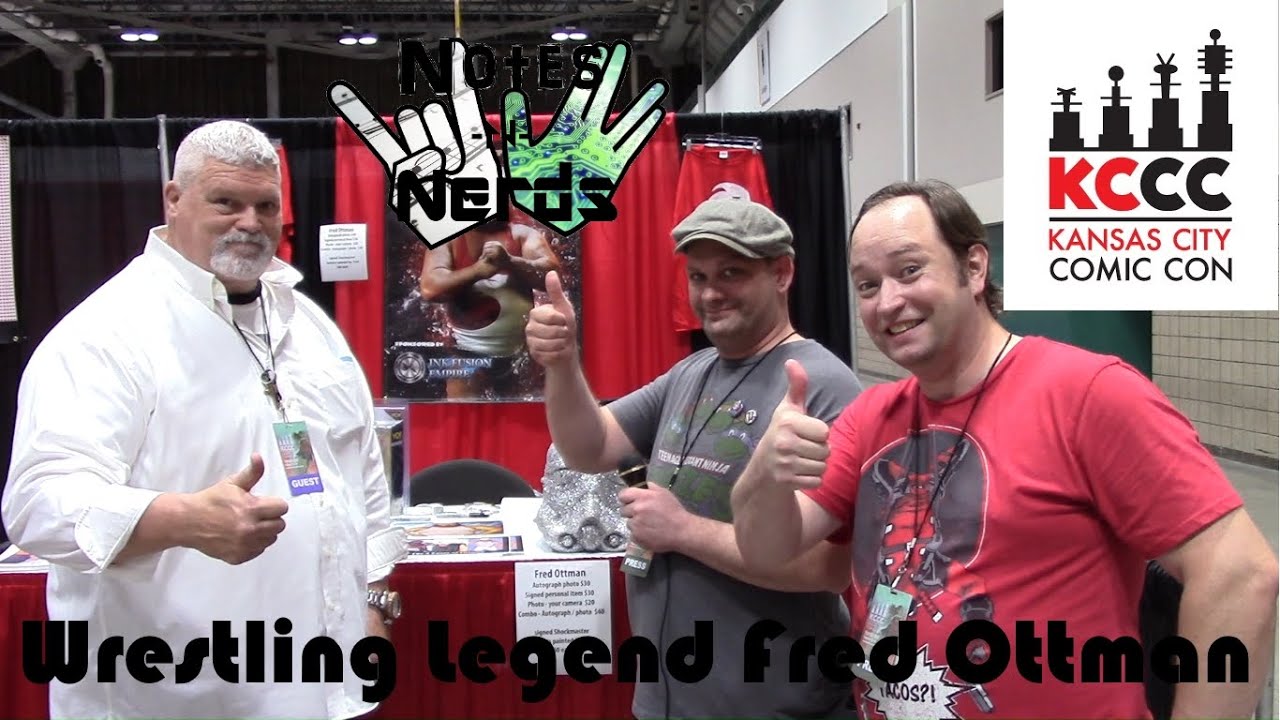 Notes and Nerds S04E12 - KCCC 2016 Interview with Wrestling Legend Fred ...