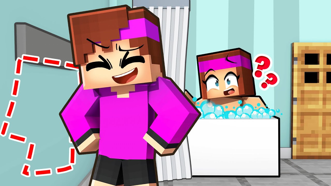 Je VOLE les VÊTEMENTS d'Anna sur Minecraft ! - YouTube