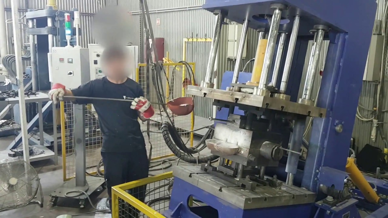 Gravity Tilt casting - YouTube