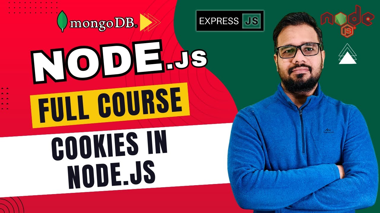 NodeJS Tutorial in Hindi #74 - Cookies in Node.js | Set, Get & Delete Cookies - YouTube