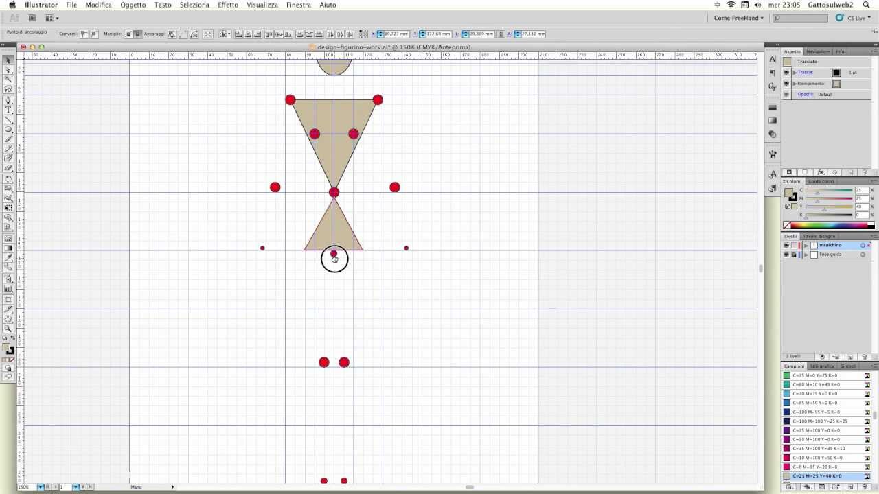 02 Design del figurino moda con Adobe Illustrator - YouTube