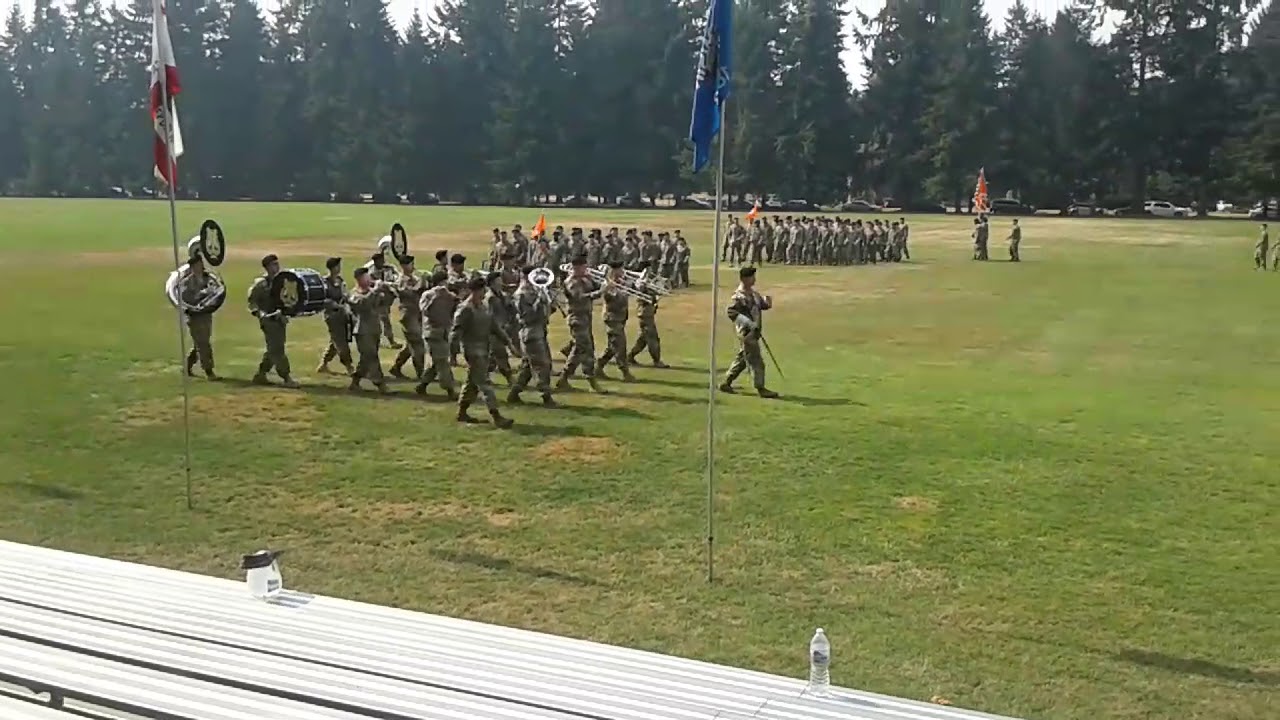 I Corps, 56th Army Band 51st ESB Change of Command - YouTube