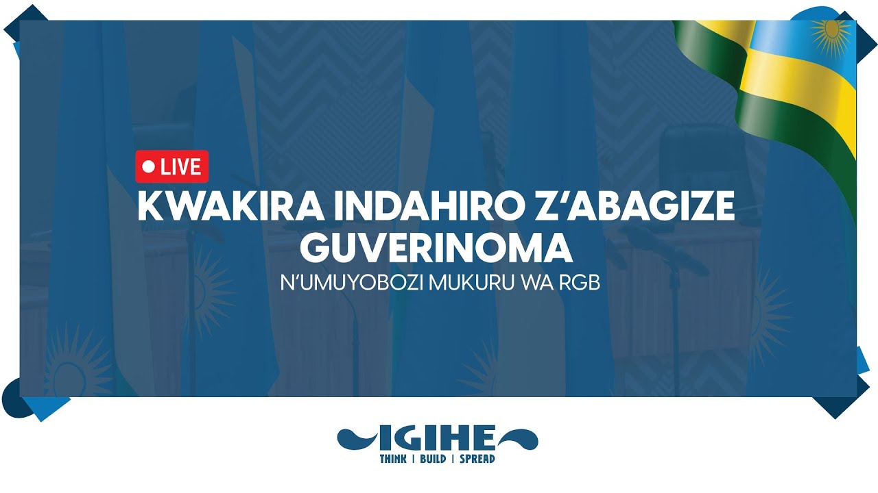 Kurikira umuhango wo kwakira Indahiro z'Abagize Guverinoma n'Umuyobozi ...