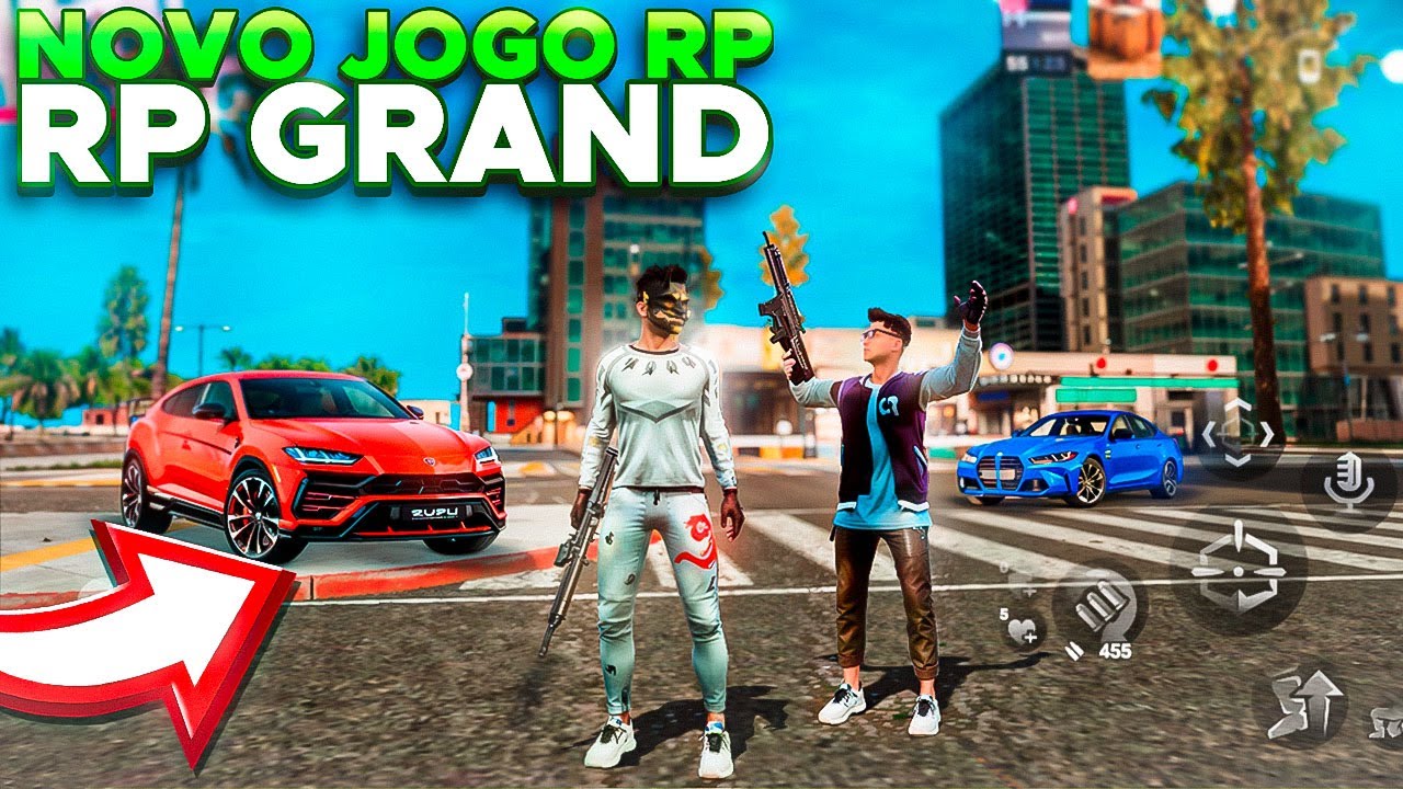 INCRÍVEL O NOVO JOGO RP PARA CELULAR (Android e IOS) RP GRAND - YouTube